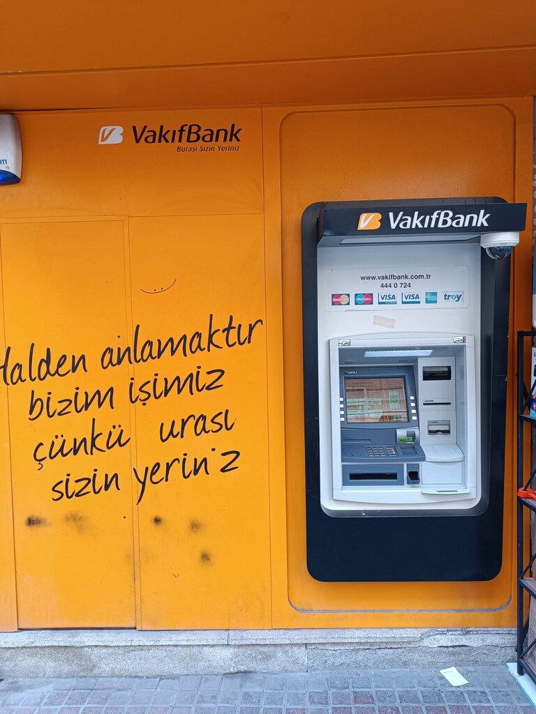 ATM'ler Vakıfbank ATM, İzmir, foto
