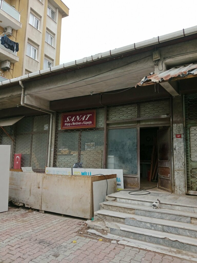 Merdiven ve korkuluklar Sanat Merdiven, İstanbul, foto