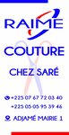 Raime Couture (Rue Yao Bio No:188, La commune Adjamé), terziler  Abican'dan