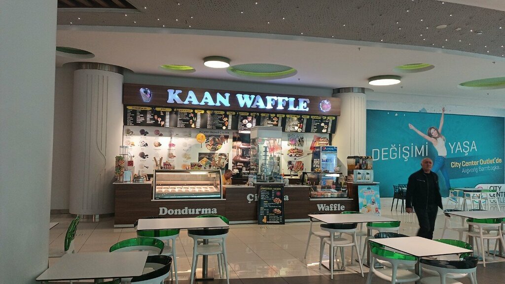 Fast food Kaan Waffle, İstanbul, foto