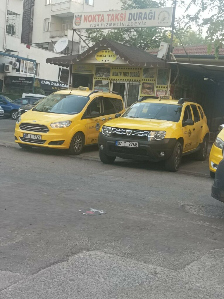 Taksi durağı Nokta Taksi Durağı, Antalya, foto