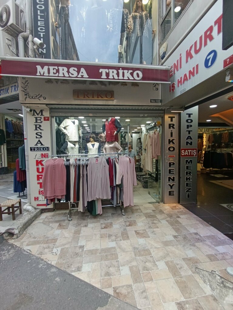 Giyim mağazası Mersa Triko, İstanbul, foto