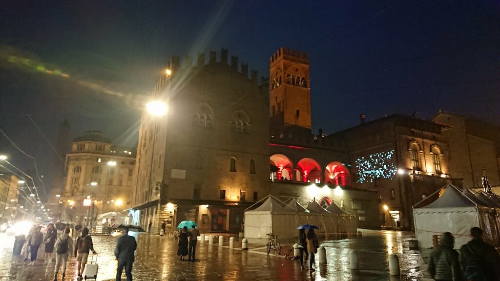 Turistik yerler palazzo Re Enzo, Bologna, foto