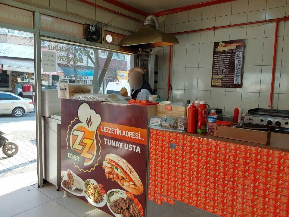 Fast food Zz Döner Köfte Ciğer Hamburger, İstanbul, foto