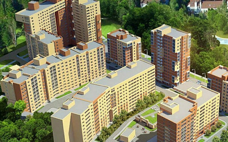Konut blokları Подкова на Панина, Nijni Novgorod, foto
