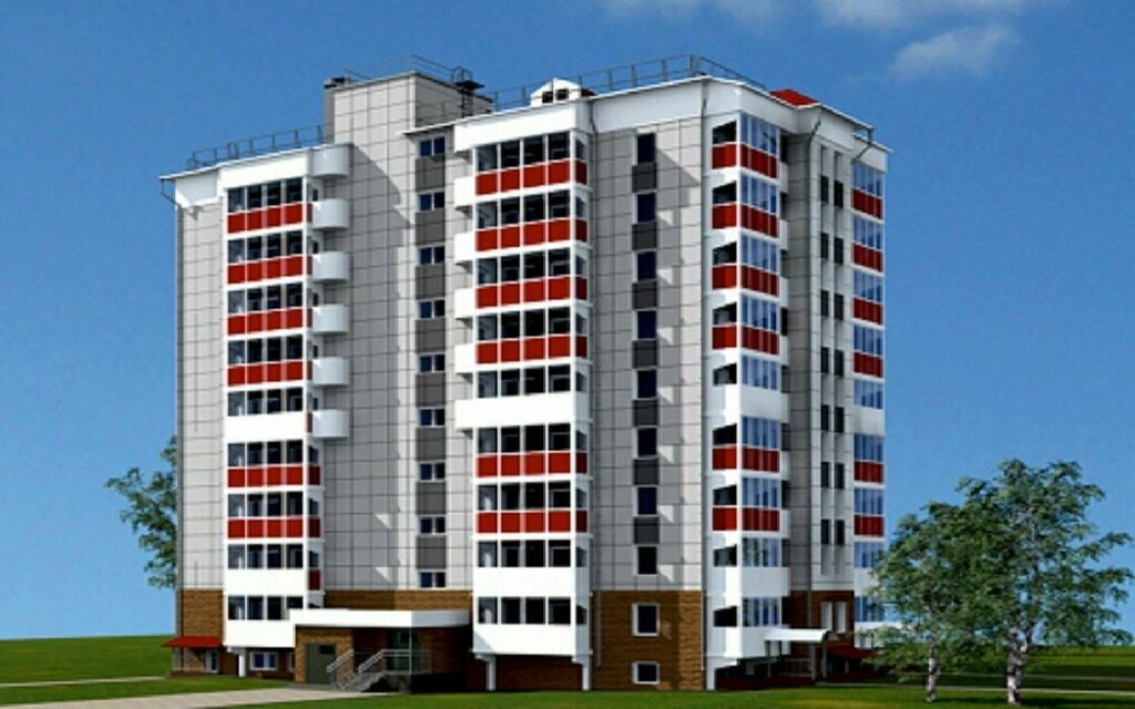 Konut blokları Алмазный, Irkutsk, foto