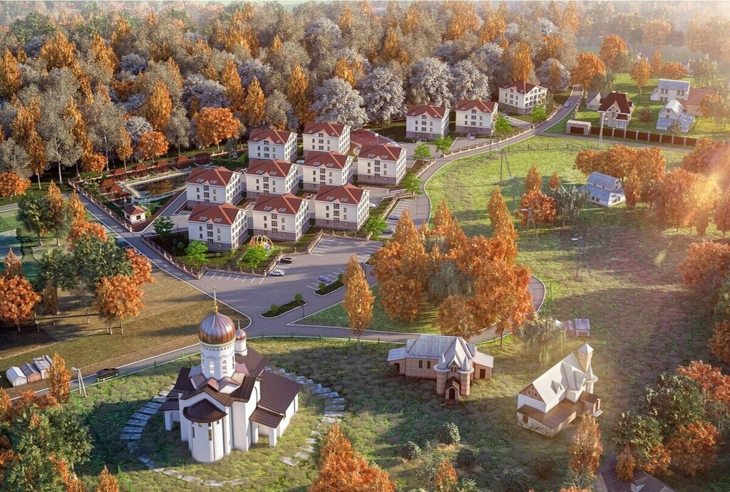 Konut blokları ZhK Zeleny Grad, Moskova ve Moskovskaya oblastı, foto