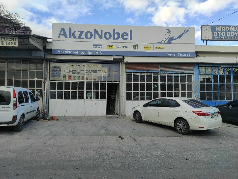 Boya ve cila malzemeleri üretim ve satış yerleri Temel Ticaret, Konya, foto