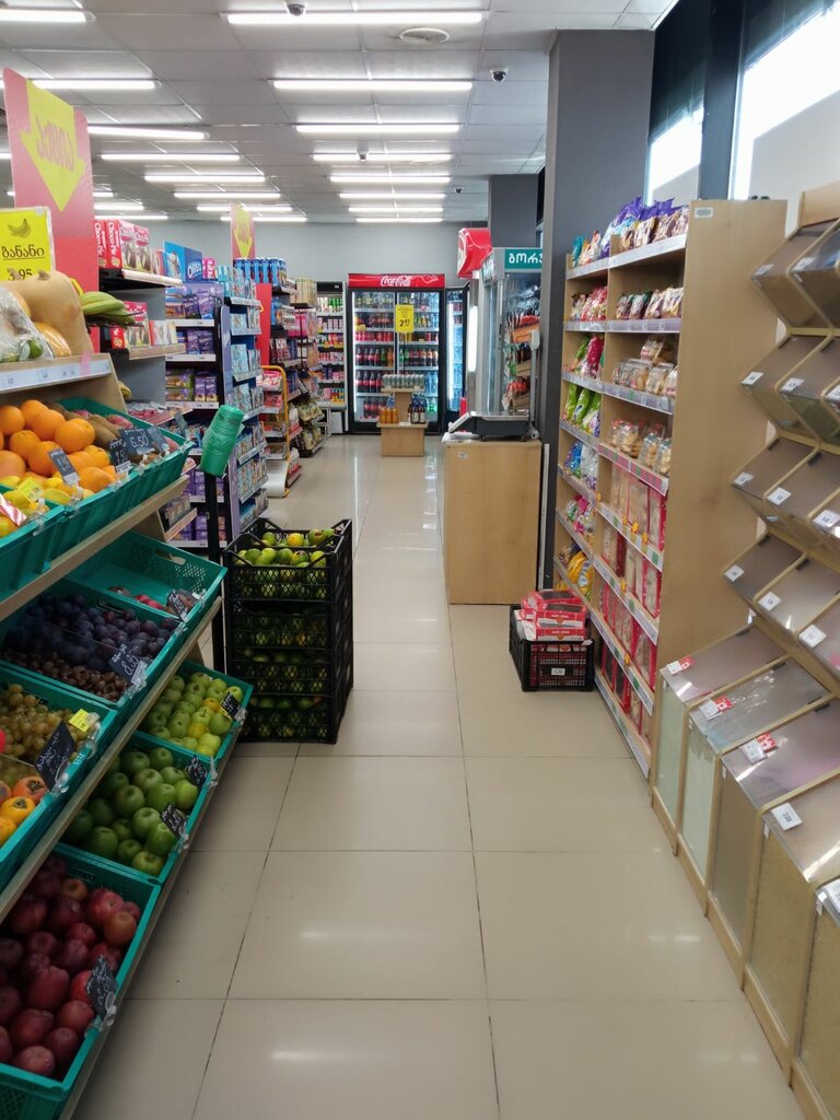 Süpermarket Nikora, Tiflis, foto