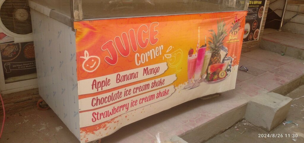 Alkolsüz içecekler Juice Corner, Islamabad, foto
