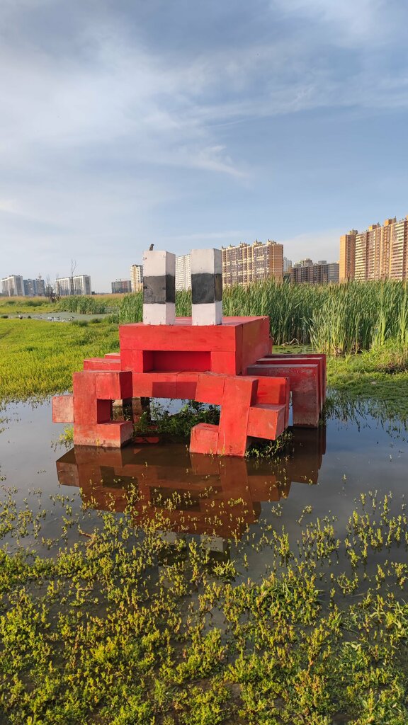 Sokak sanatı Мышление краба, Saint‑Petersburg ve Leningradskaya oblastı, foto