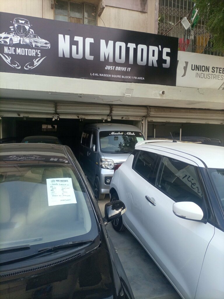 Otomobil satış galerileri Njc motors, Karaçi, foto