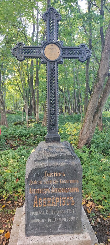 Mezarlıklar Troitskoye Mezarlığı, Peterhof, foto