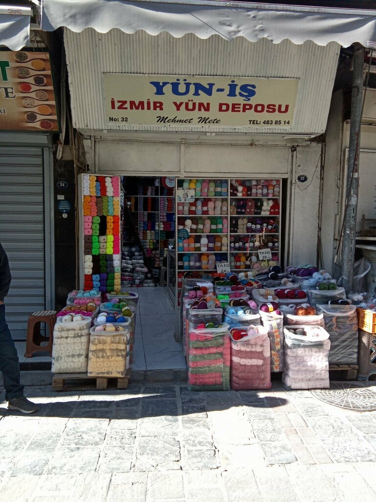 Elyaf ve keçe ürünleri Yün-İş Yün Deposu, İzmir, foto