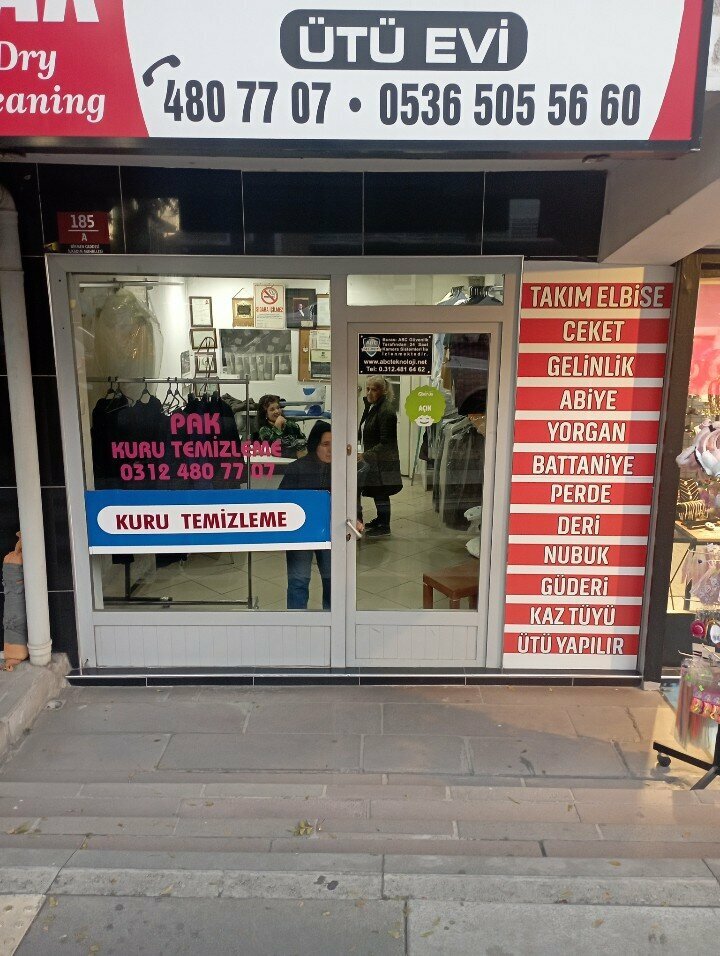 Kuru temizlemeciler Pak Kurutemizleme, Ankara, foto