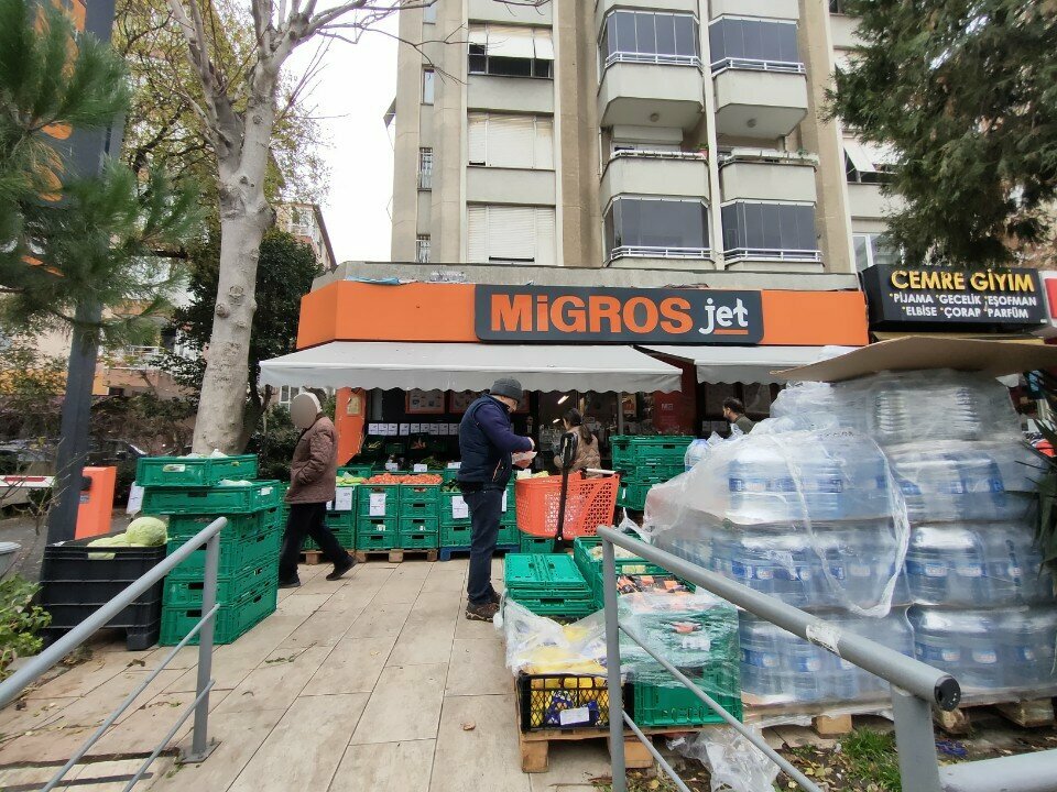 Süpermarket Migros, İstanbul, foto