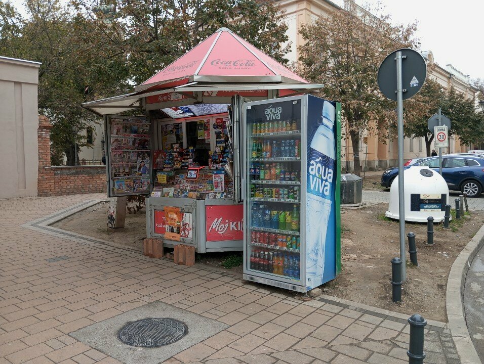 Gazete bayi Moj Kiosk, Novi Sad, foto