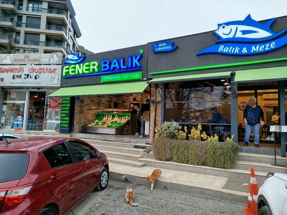 Balık ve deniz ürünleri Fener Balıkçısı, İstanbul, foto