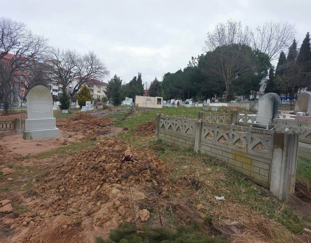 Mezarlıklar Kızılpınar Mezarlığı, Çerkezköy, foto