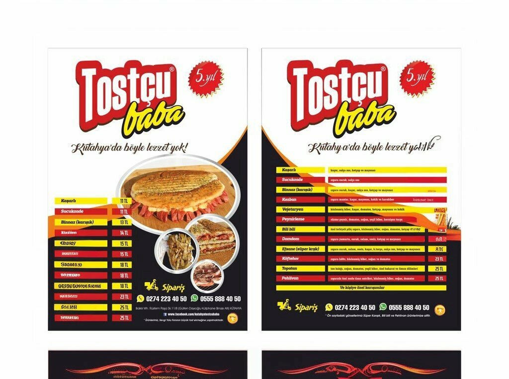 Fast food Tostçu Baba, Kütahya, foto
