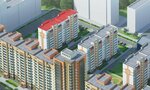 По ул. Антона Петрова (Altai Territory, Barnaul, Antona Petrova Street), konut blokları  Barnaul'dan
