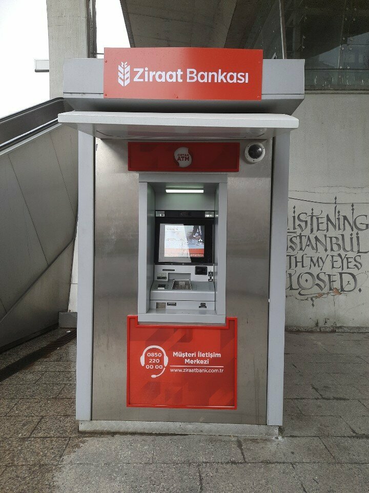 ATM'ler Ziraat Bankası, İstanbul, foto