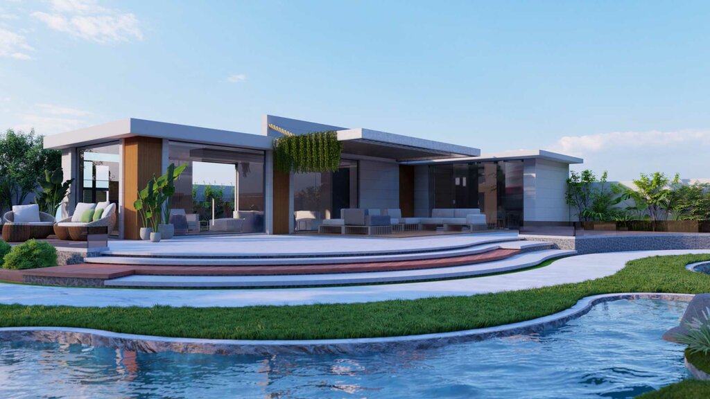 Peyzaj tasarımı Bluewaters Pools And Landscaping, Abu Dabi, foto