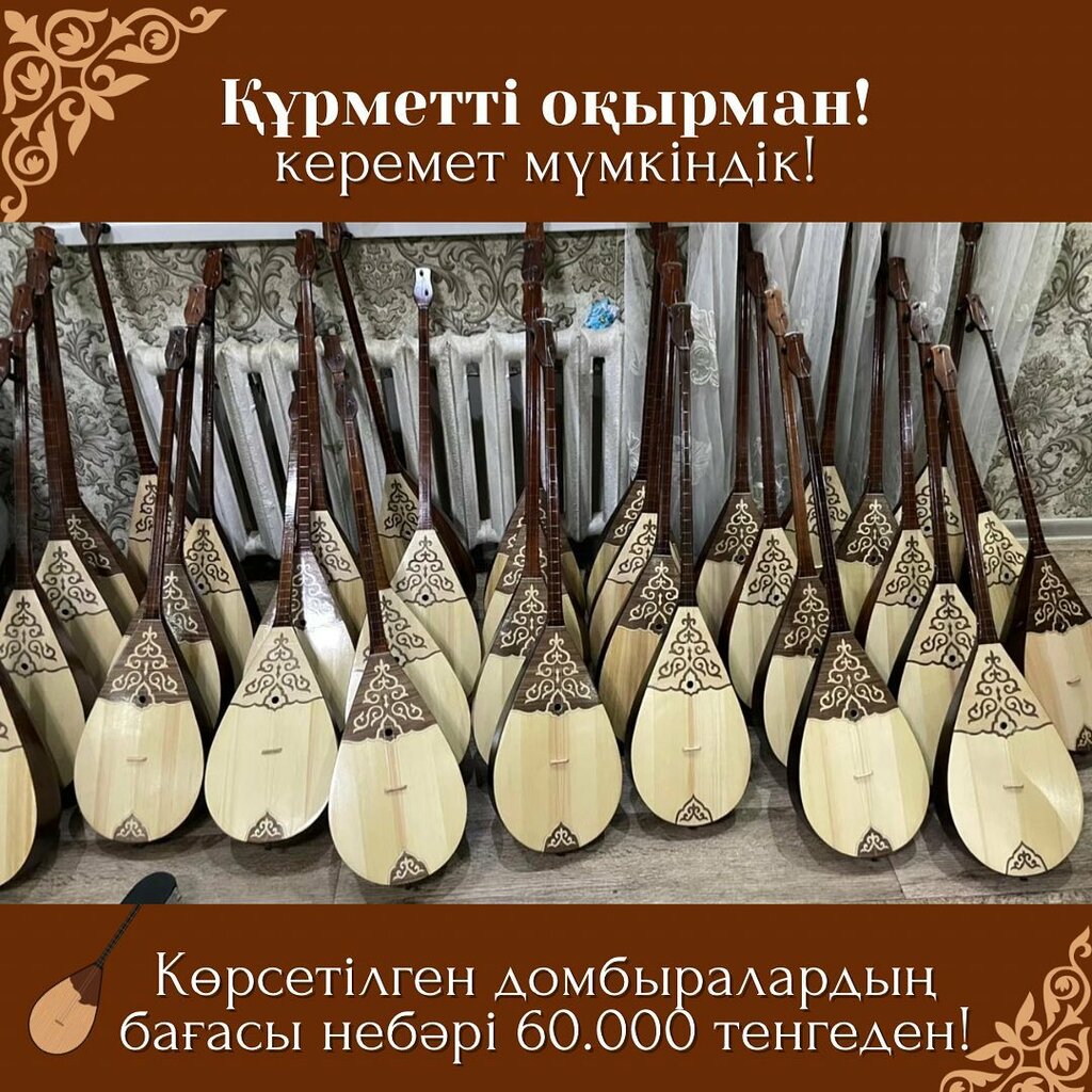 Enstrüman mağazaları Musical Instruments, Taraz, foto