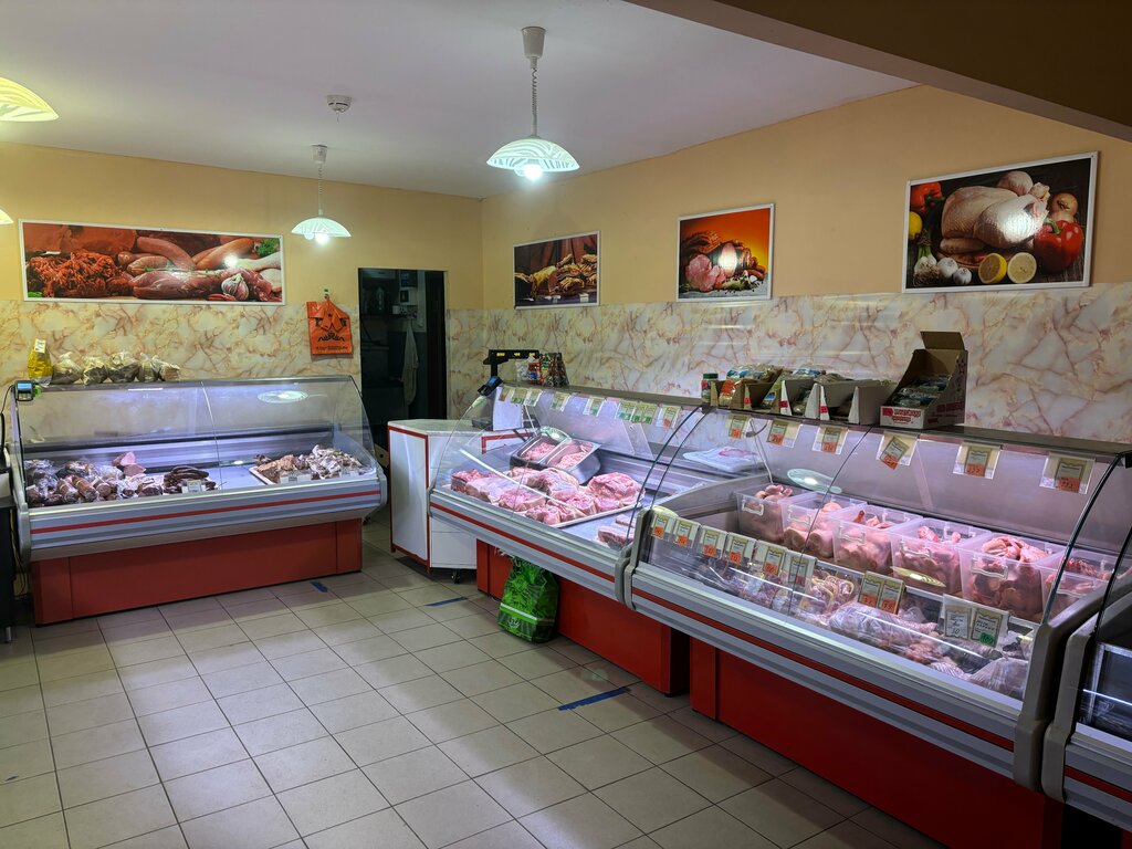 Kasap, şarküteri Мясное изобилие, Livny, foto