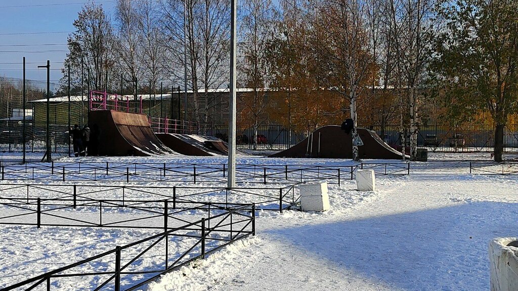 Kaykay parkı Скейт-парк, Vsevolgsk, foto