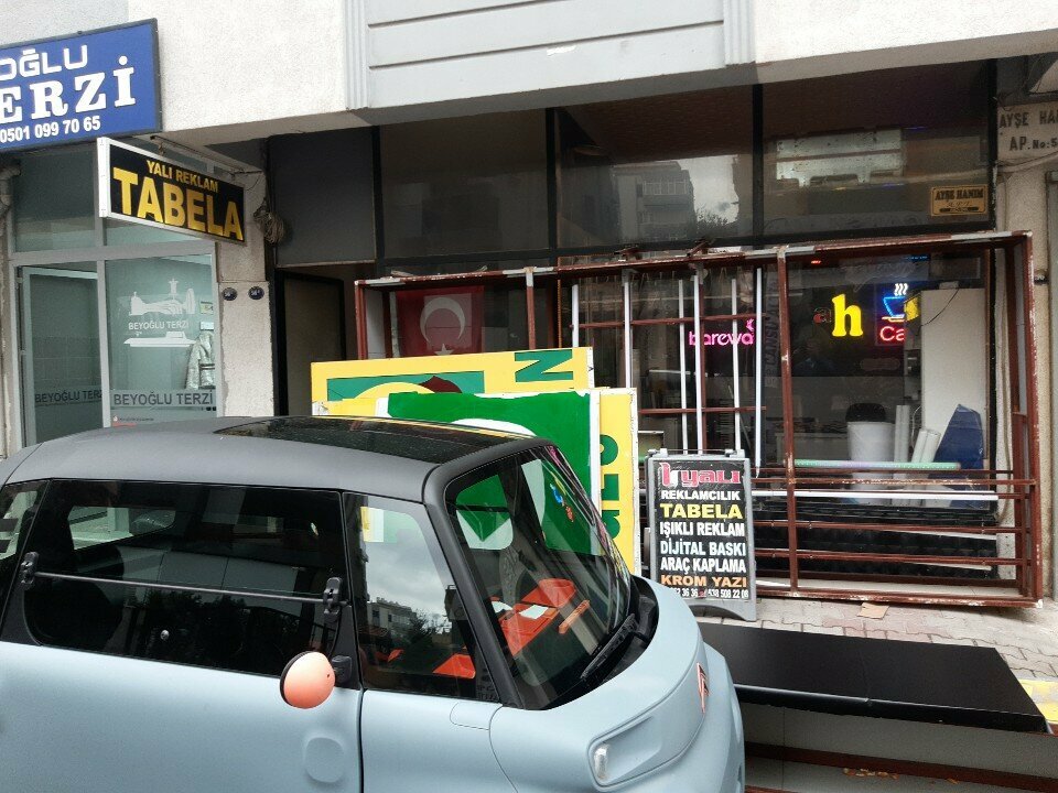 Tabela yapımı Yalı Reklamcılık, İzmir, foto