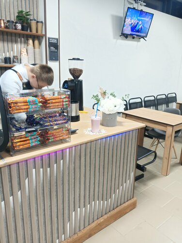 Kahve dükkanları Илимская Кофейня, Zgeleznogorsk‑Ilimskiy, foto
