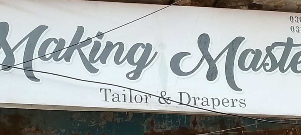 Terziler Making master tailor, Karaçi, foto