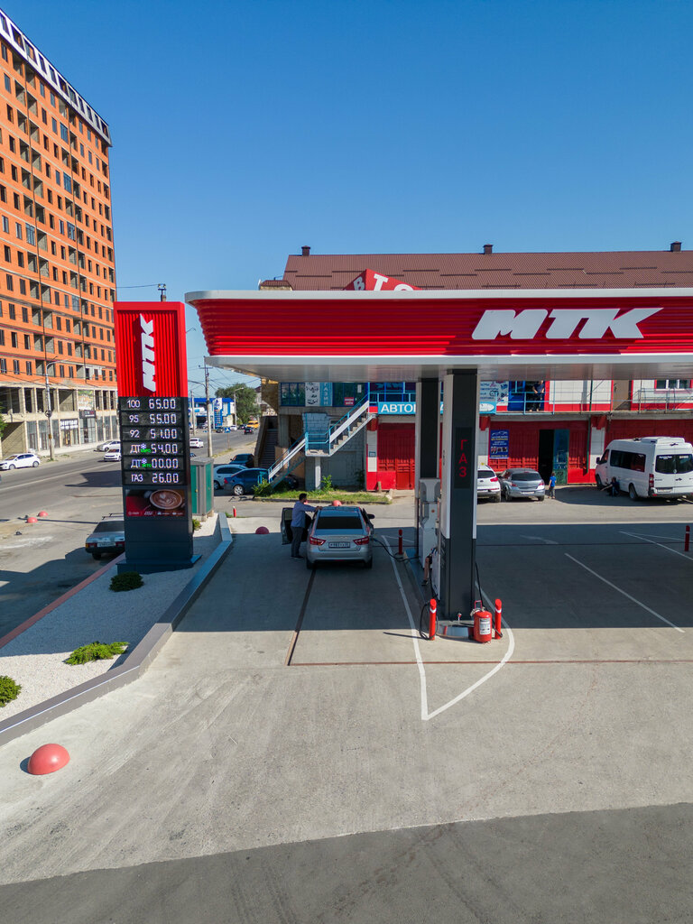 Benzin istasyonu Mtk, Makhachkala, foto