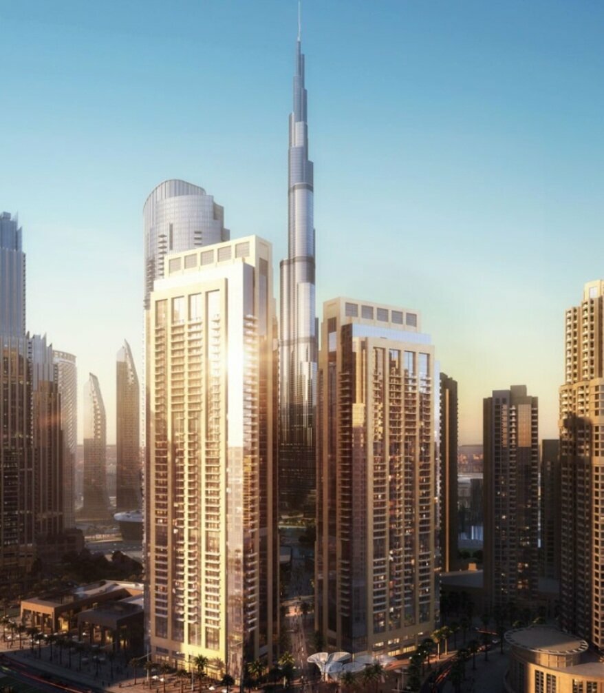 Konut blokları Act One Act Two Towers, Dubai, foto
