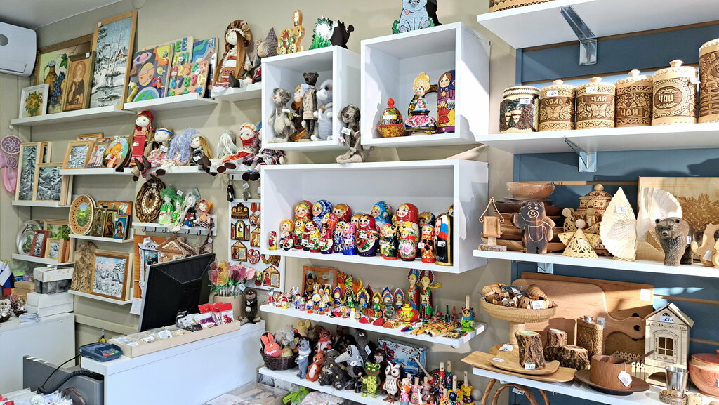 Hediyelik eşya mağazaları Souvenirs from Siberia, Tomsk, foto