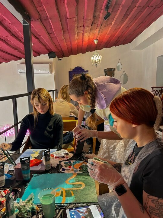 Sanat atölyeleri Creative Space Minaeva Art Creative Gallery, Ulyanovsk, foto