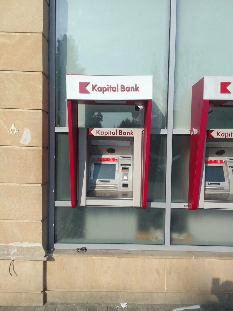 ATM'ler Kapital bank bankomat, Mingeçevir, foto