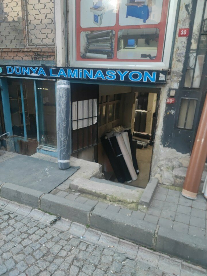 Deri atölyesi Dünya Laminasyon, İstanbul, foto