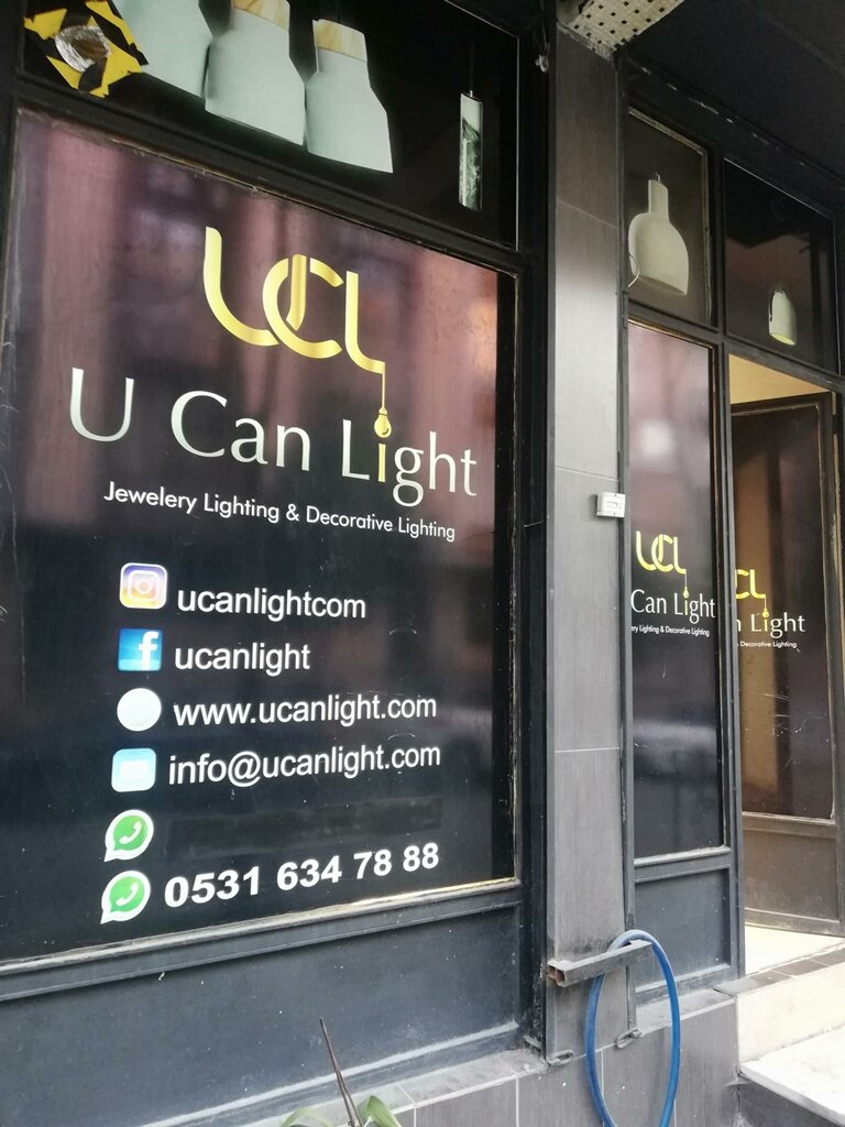 Lamba ve avize mağazaları U Can Light, İstanbul, foto