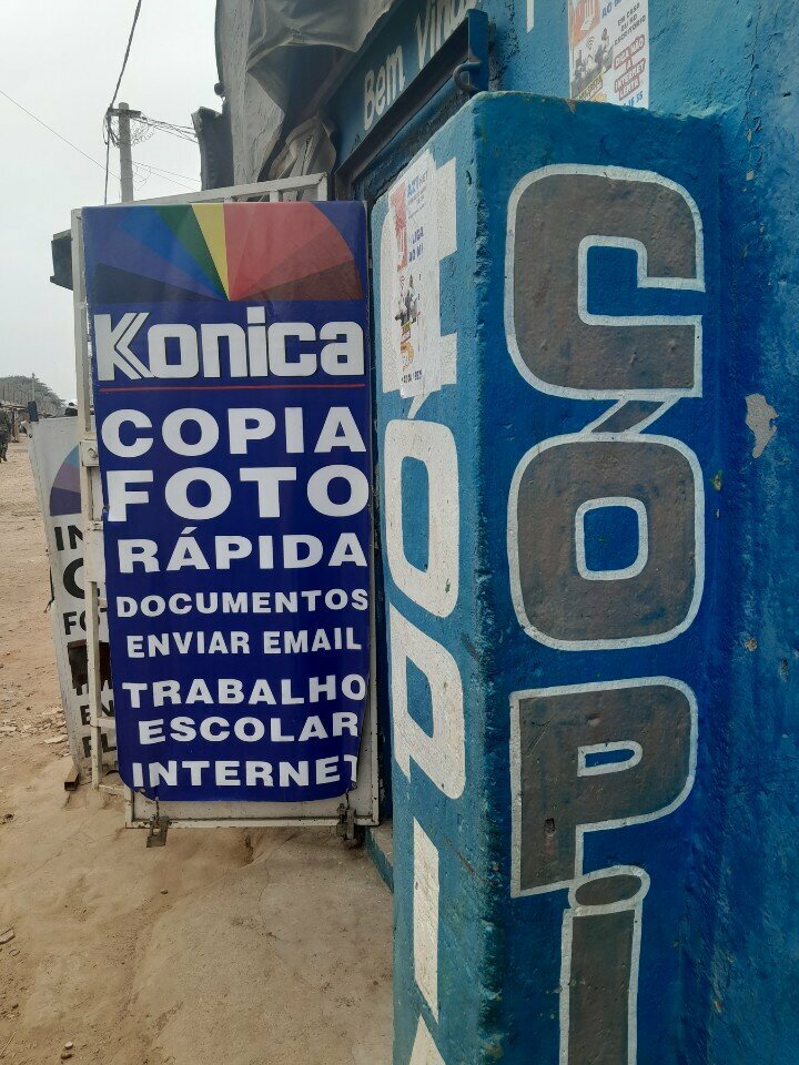 Fotokopi dükkanları Kônica, Loanda, foto