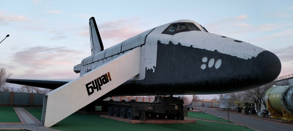 Teknoloji anıtı Flight model of the orbital ship 0.04, Kızılorda eyaleti, foto