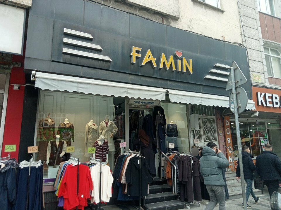 Giyim mağazası Famin, İstanbul, foto
