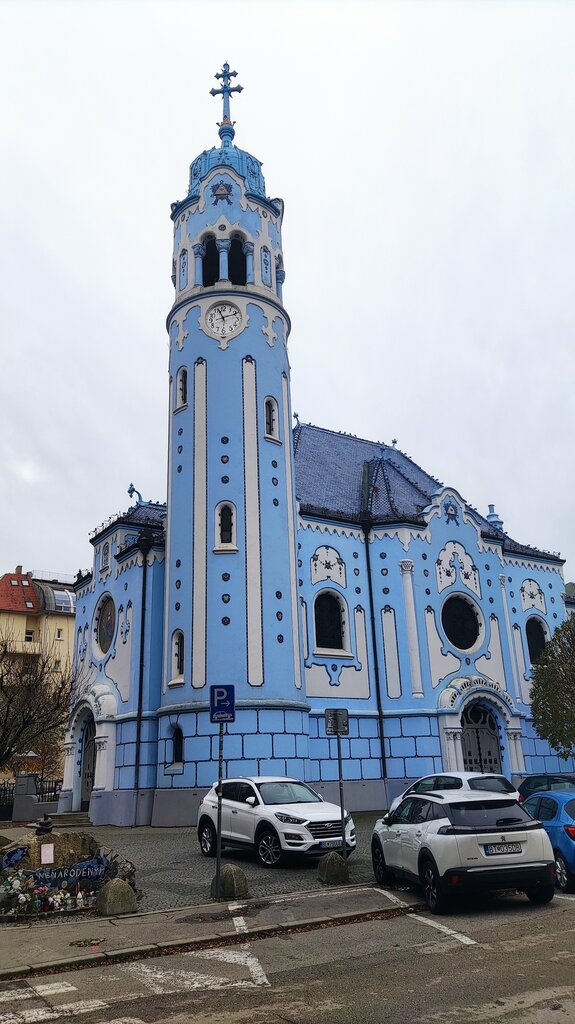 Katolik kiliseleri Modrý kostol, Bratislava, foto
