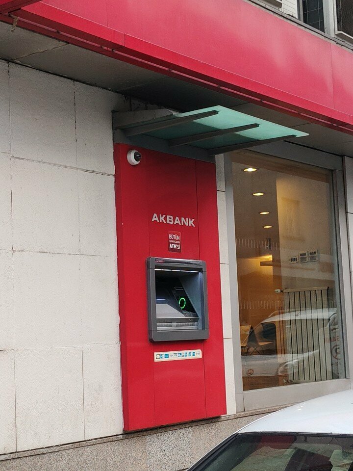 ATM'ler Akbank ATM, İstanbul, foto