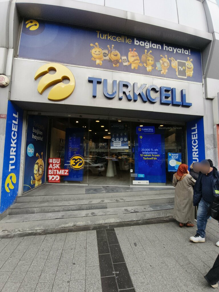 GSM operatörleri Turkcell Mağazası, İstanbul, foto