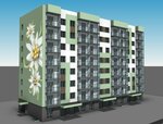 Эдельвейс (Irkutsk Region, Shelekhov, ulitsa Kabelshchikov), konut blokları  Shelekhov'dan