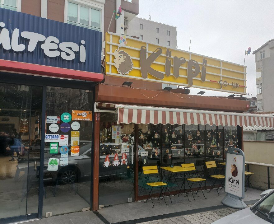 Kahve dükkanları Kirpi Çocuk Cafe, İstanbul, foto