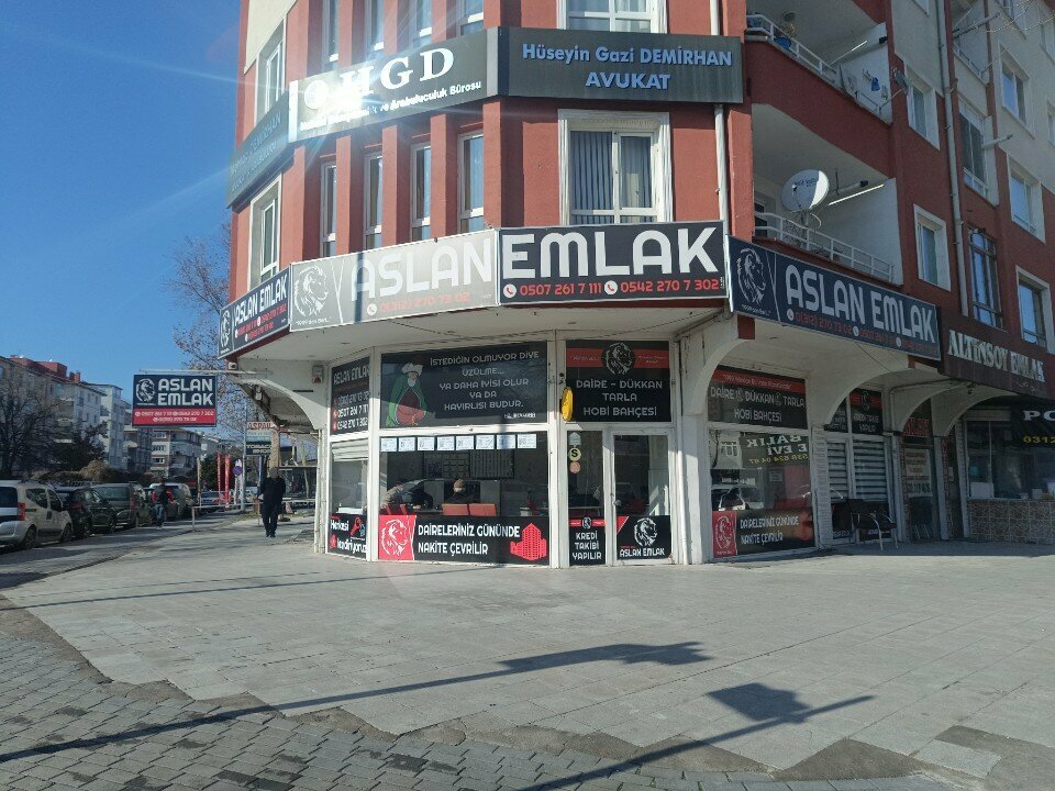 Emlak ofisi Aslan Emlak, Ankara, foto