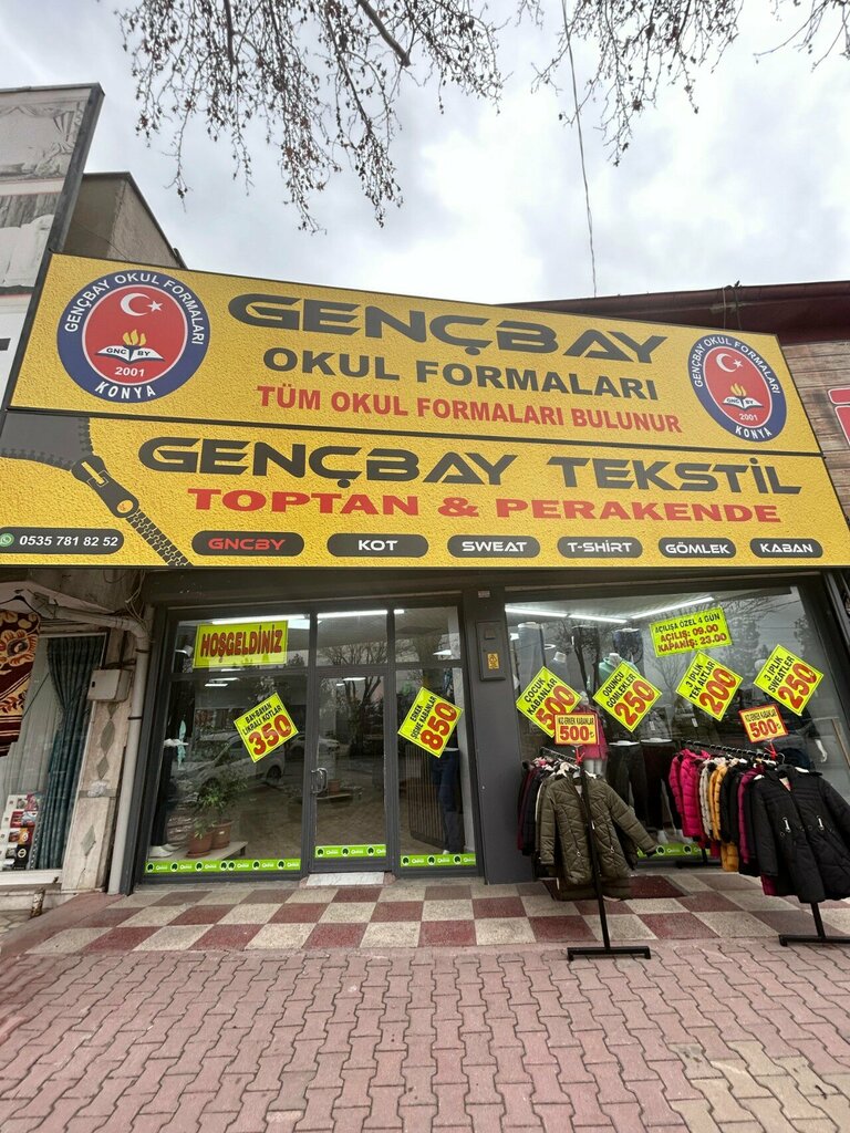 Giyim mağazası Gençbay Tekstil, Konya, foto